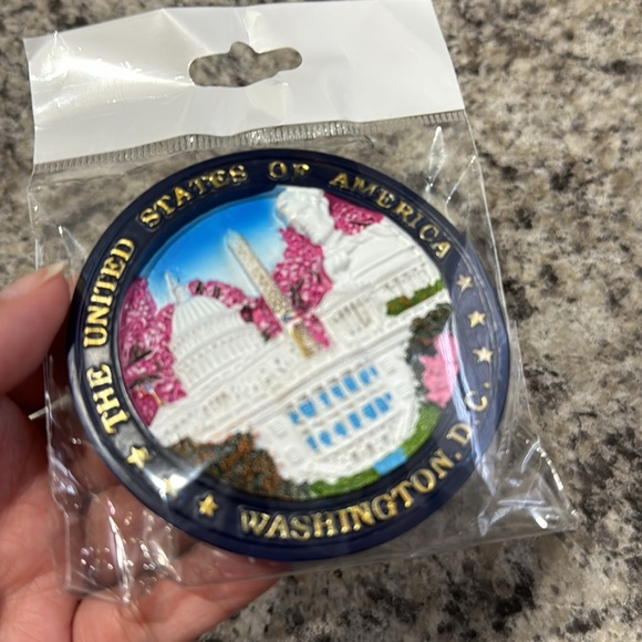 Other | Washington Dc Cherry Blossoms Usa Magnet Souvenir White House ...